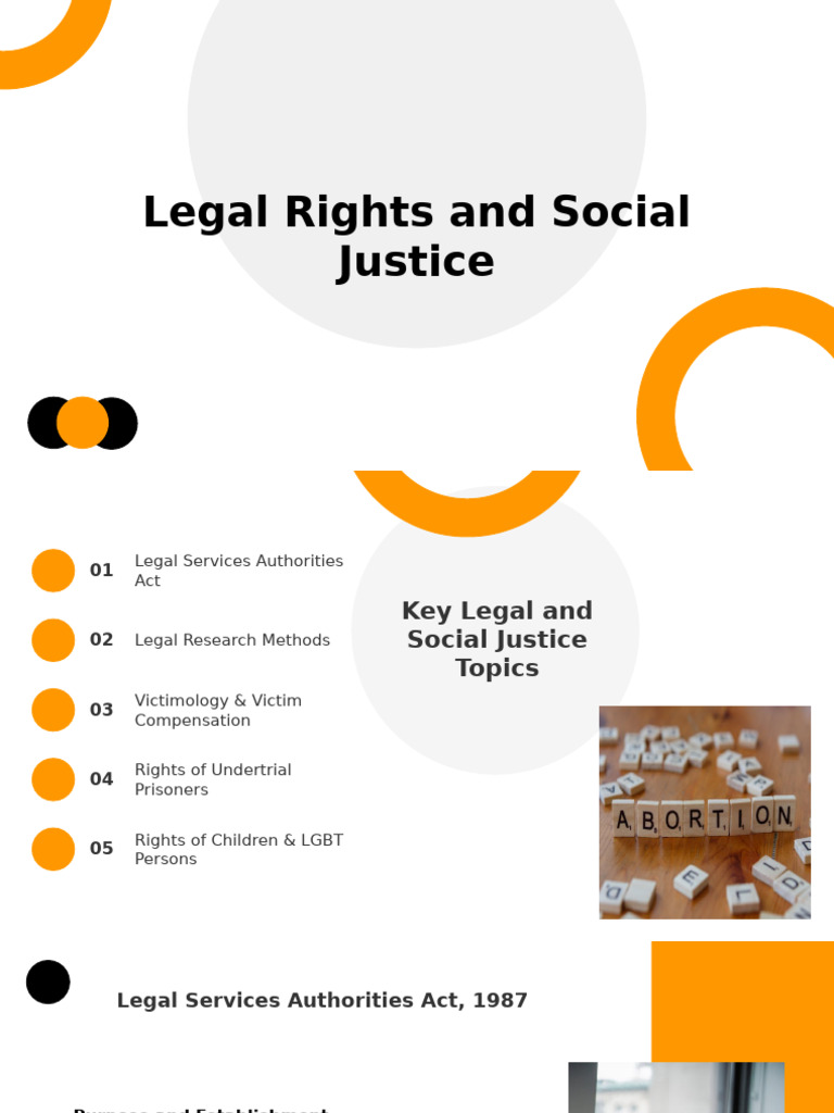 Legal Rights and Social Justice | PDF | Crimes | Crime & Violence