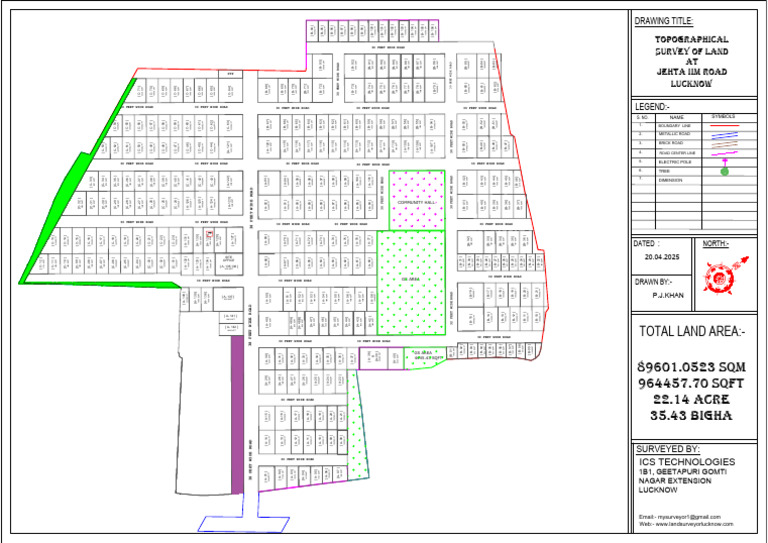 Jehta Iim Road Site Layout Plan-Model | PDF