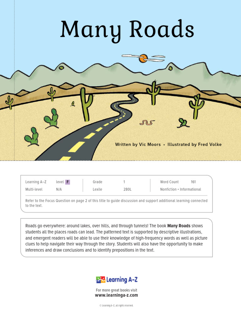 Many Roads: Exploring Pathways for Kids | PDF