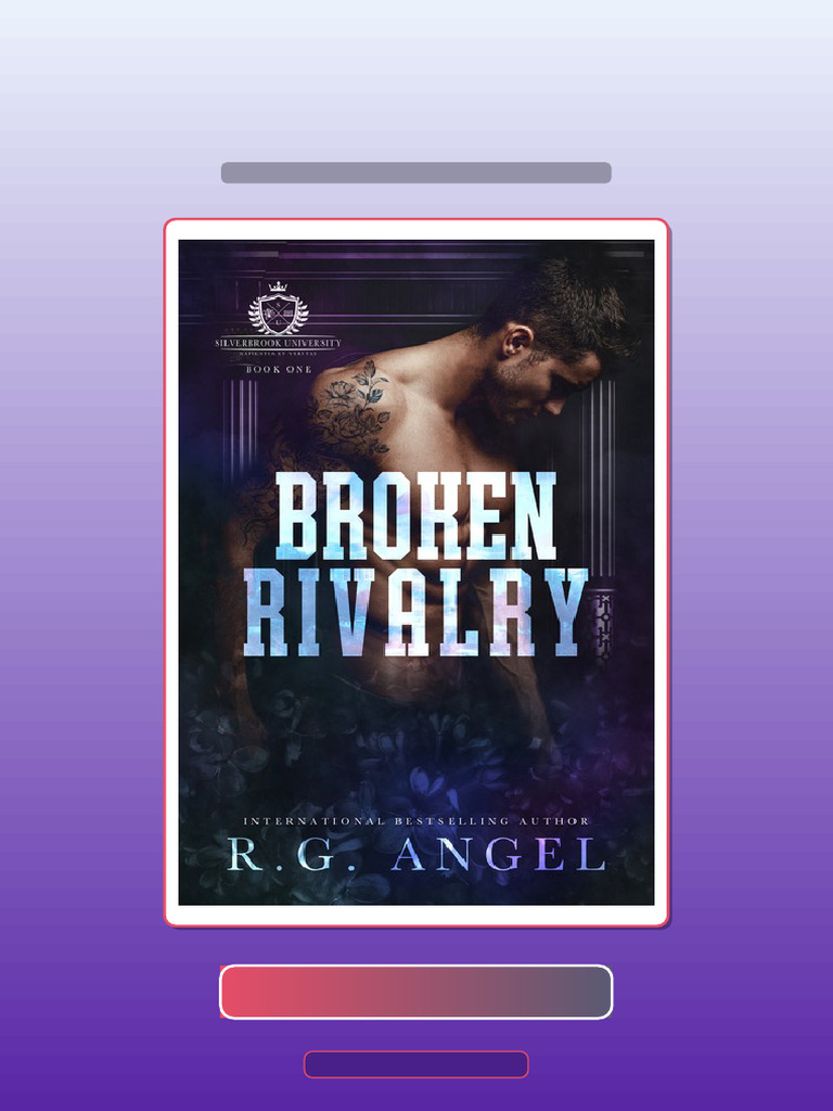 Exam Prep Broken Rivalry Silverbrook University 1 1st Edition RG Angel ...