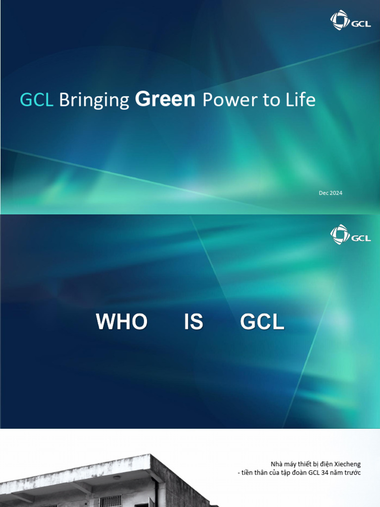 VN GCL PRESENTATION-Vietnamese-V1 | PDF