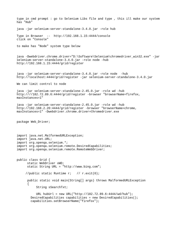 Selenium Part 2 | PDF