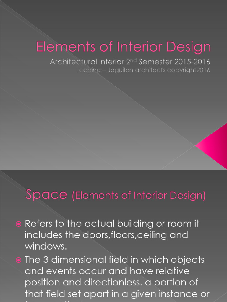 Elements - of - Interior - Design - topic2.PDF Filename UTF-8''Elements ...