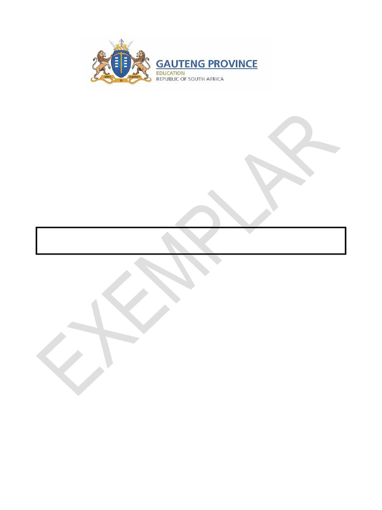 GR 6 English (FAL) November 2023 Possible Answers | PDF | Chocolate | Cocoa Bean