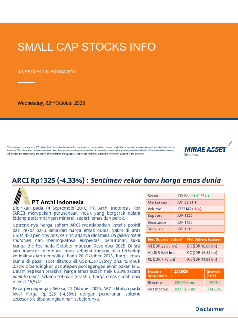 Small Cap Stocks Investment Insights | PDF | Investing | Securities ...