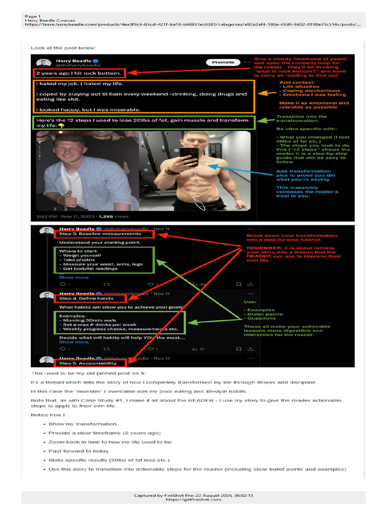 14-Story Template 2 - Overcoming The Monster | PDF