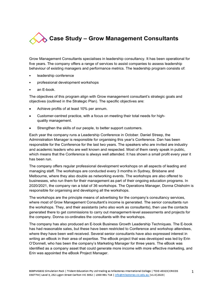 BSBPMG632 Simulation Pack.v1.0 | PDF | Risk | Risk Management