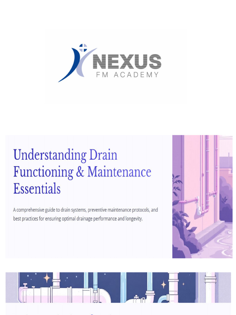 Drains Pdf