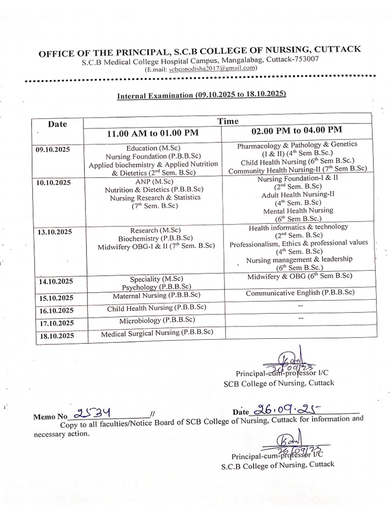 Internal Examination | PDF
