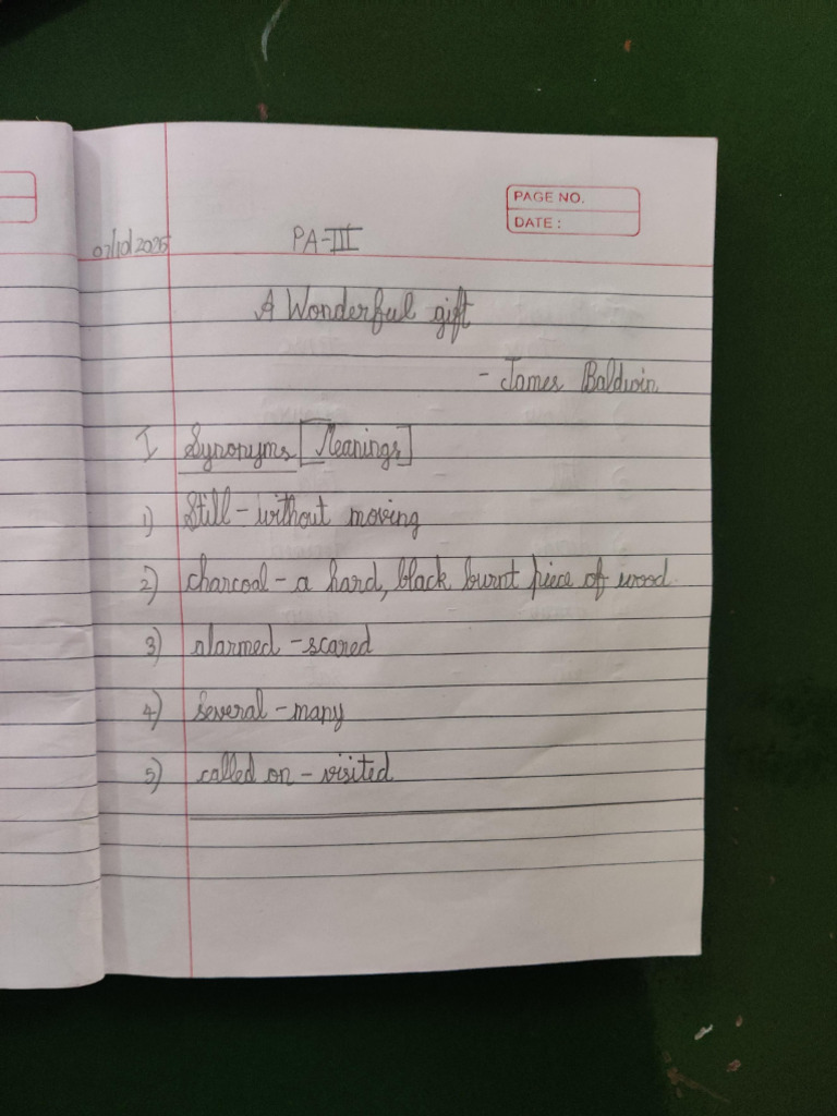 PA 3 English Notes | PDF