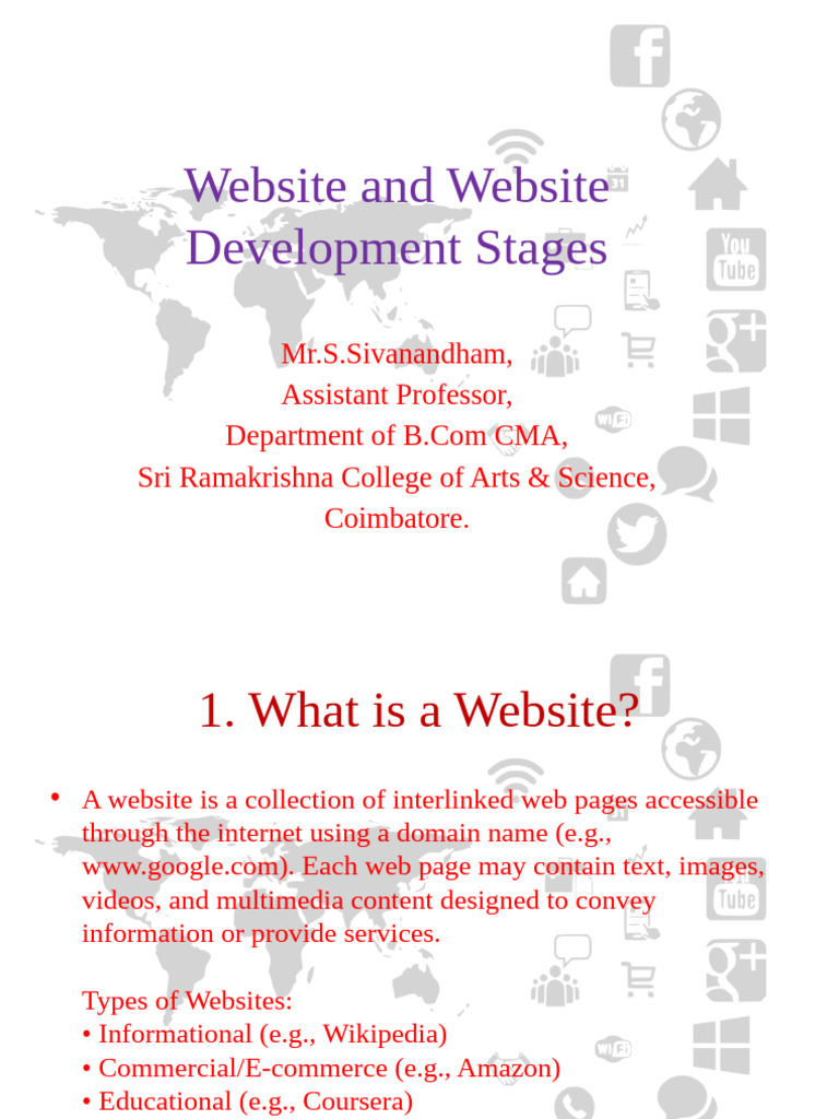 Website Development Stages | PDF