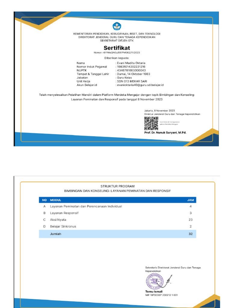 Bimbingan Dan Konseling Layanan Peminatan Dan Responsif | PDF