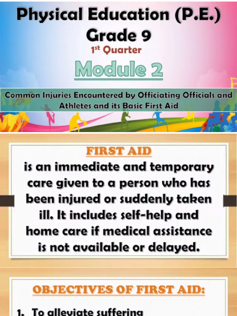 Pe 9 First Aid | PDF