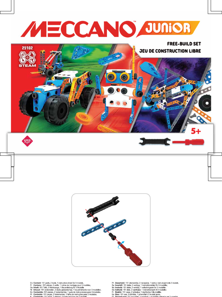 151pc Box Playset Model 1-3 | PDF
