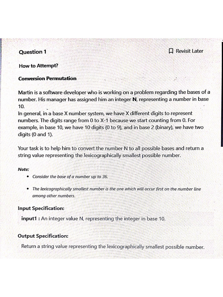 Nandhini J CSE (Amazon Challenge - Coding Qn) | PDF