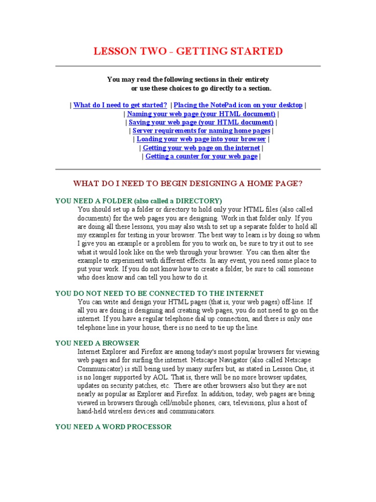 Html Complete Tutorial Pdf Html Element Html