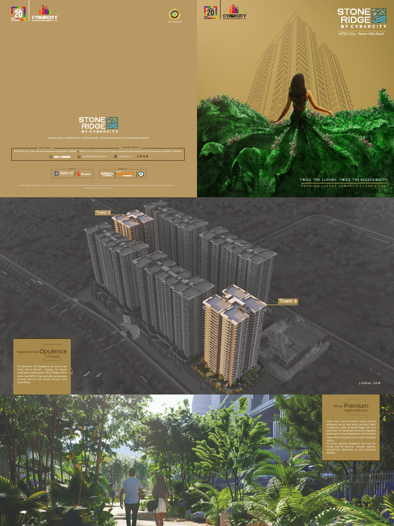 Luxury Towers at Stone Ridge Brochure | PDF | Elevator | Tile
