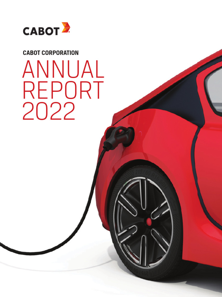 Cabot 2022 Annual Report | PDF | Tire | Securities (Finance)