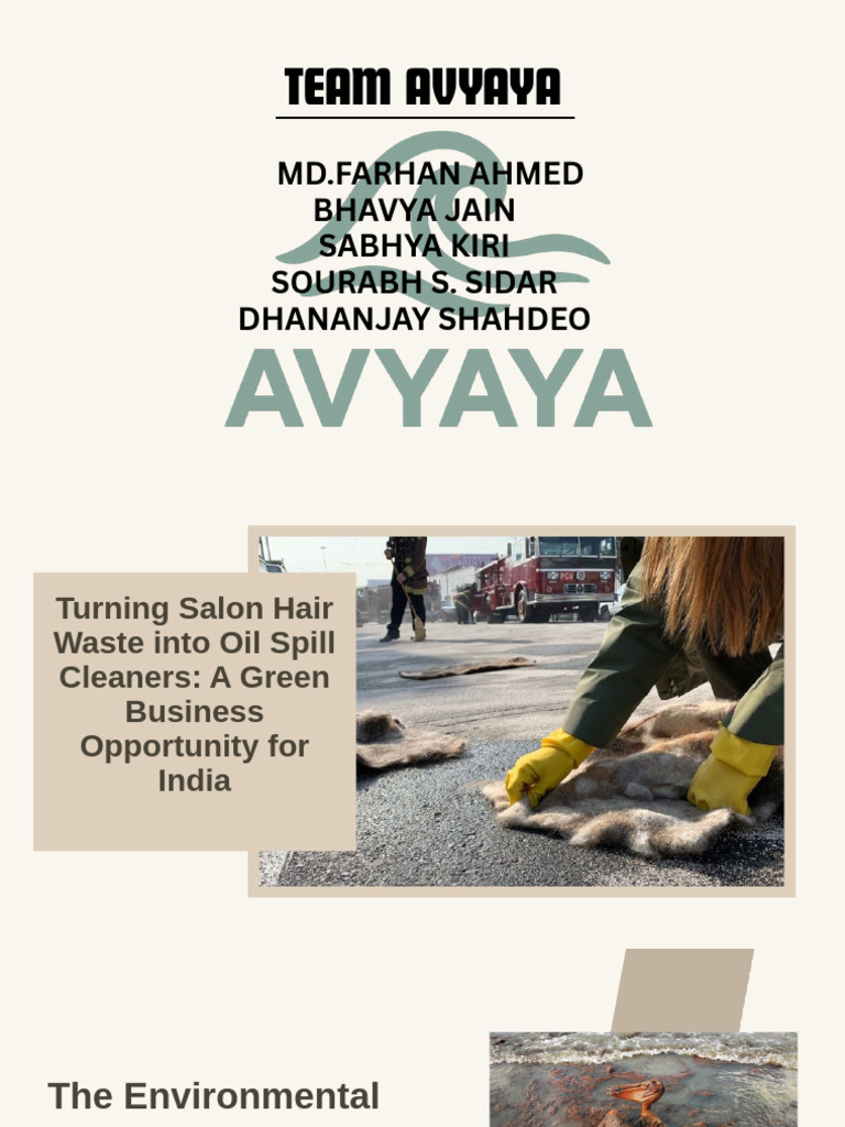 Turning Salon Hair Waste Into Oil Spill Cleaners | PDF | Waste ...