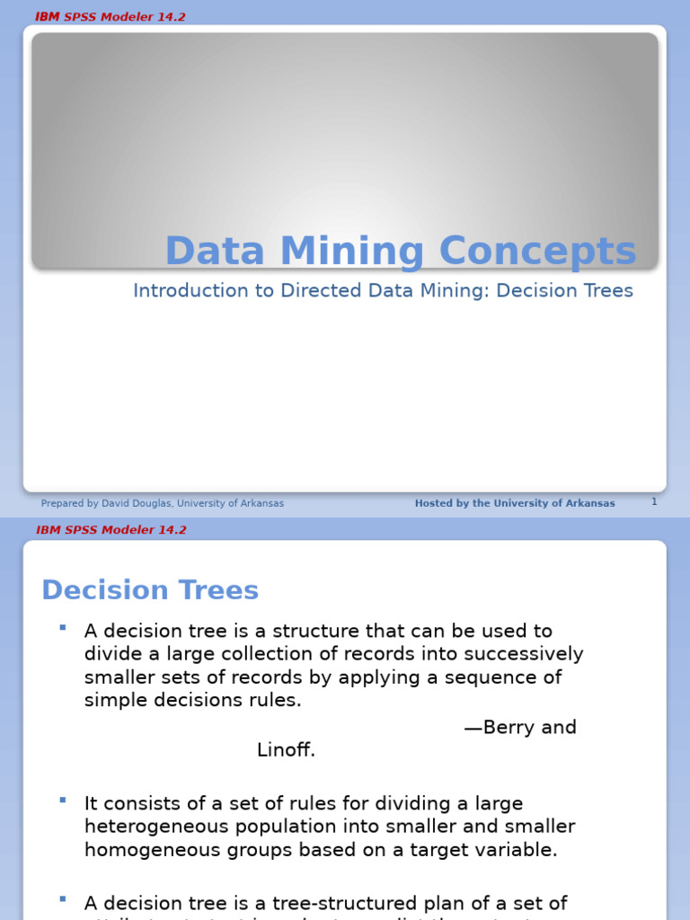Understanding SPSS Decision Trees | PDF | Applied Mathematics | Algorithms