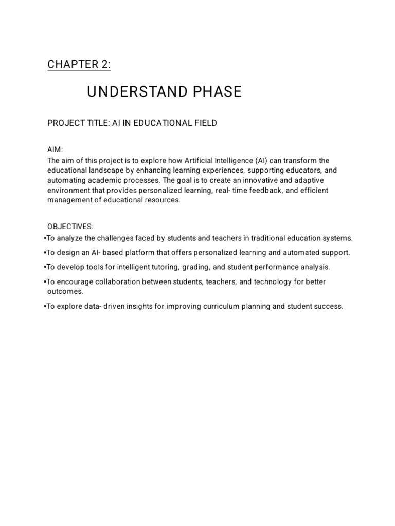 Understand Phase Ai in Educational Field Expanded | PDF | Artificial ...