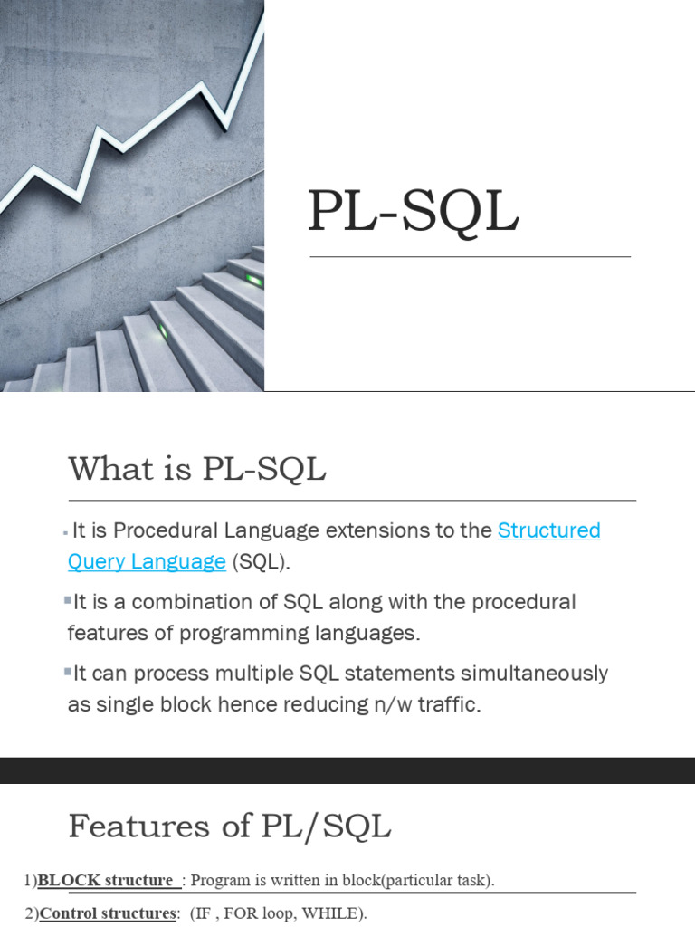 PL SQL | PDF | Pl/Sql | Computer Programming
