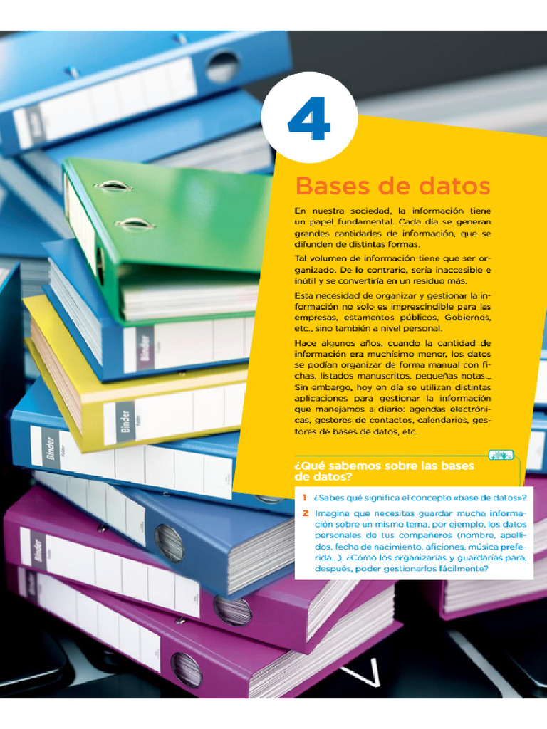 4º Eso Ticd Libro Anaya Tema 4 | PDF