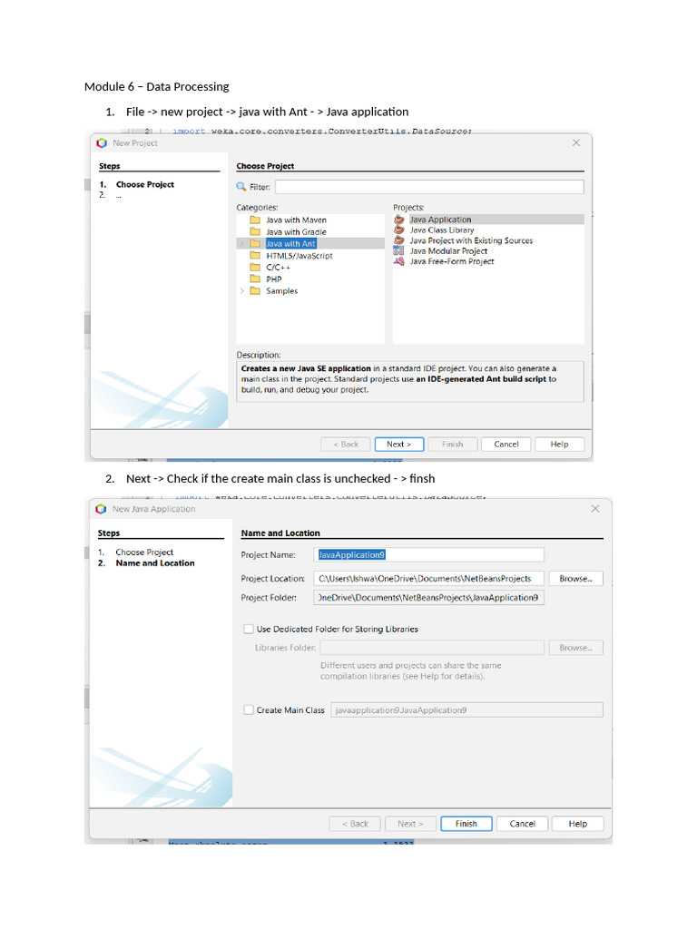 How To Do Data Processing Using Weka Lib | PDF