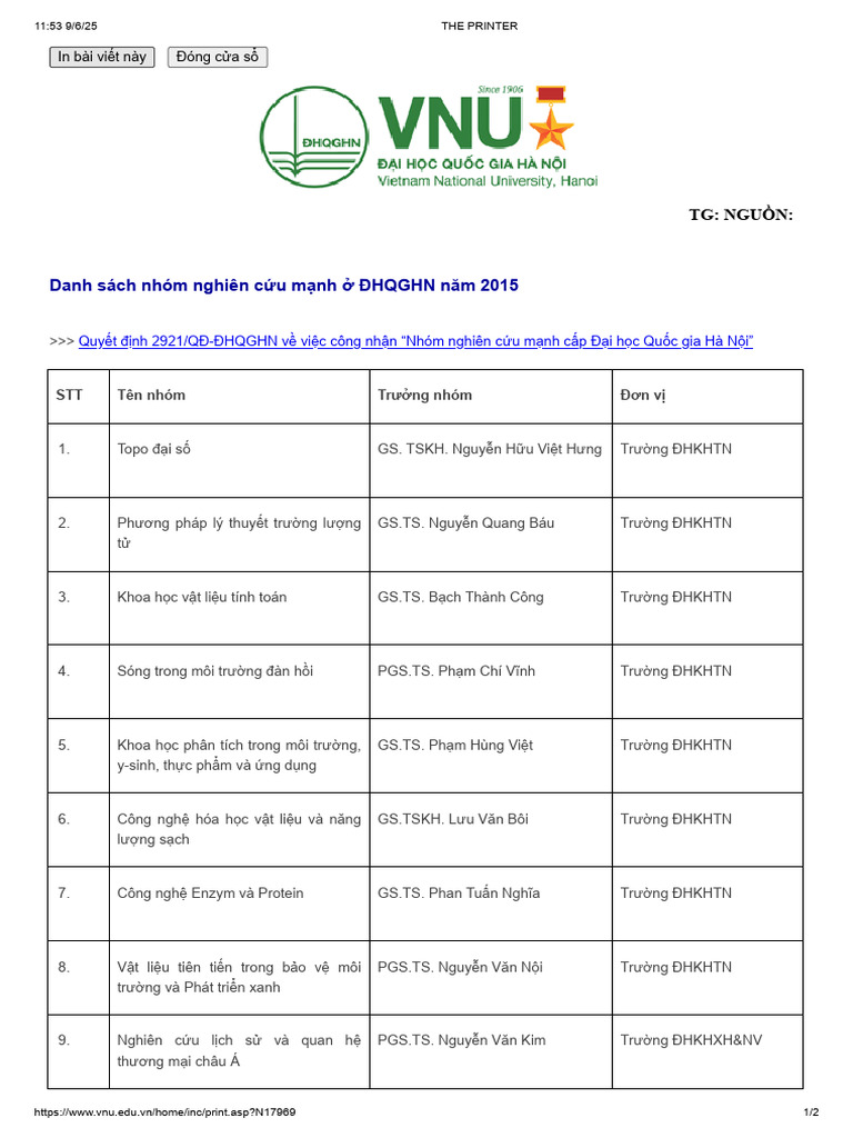 Vnu 2015 - 2 | PDF