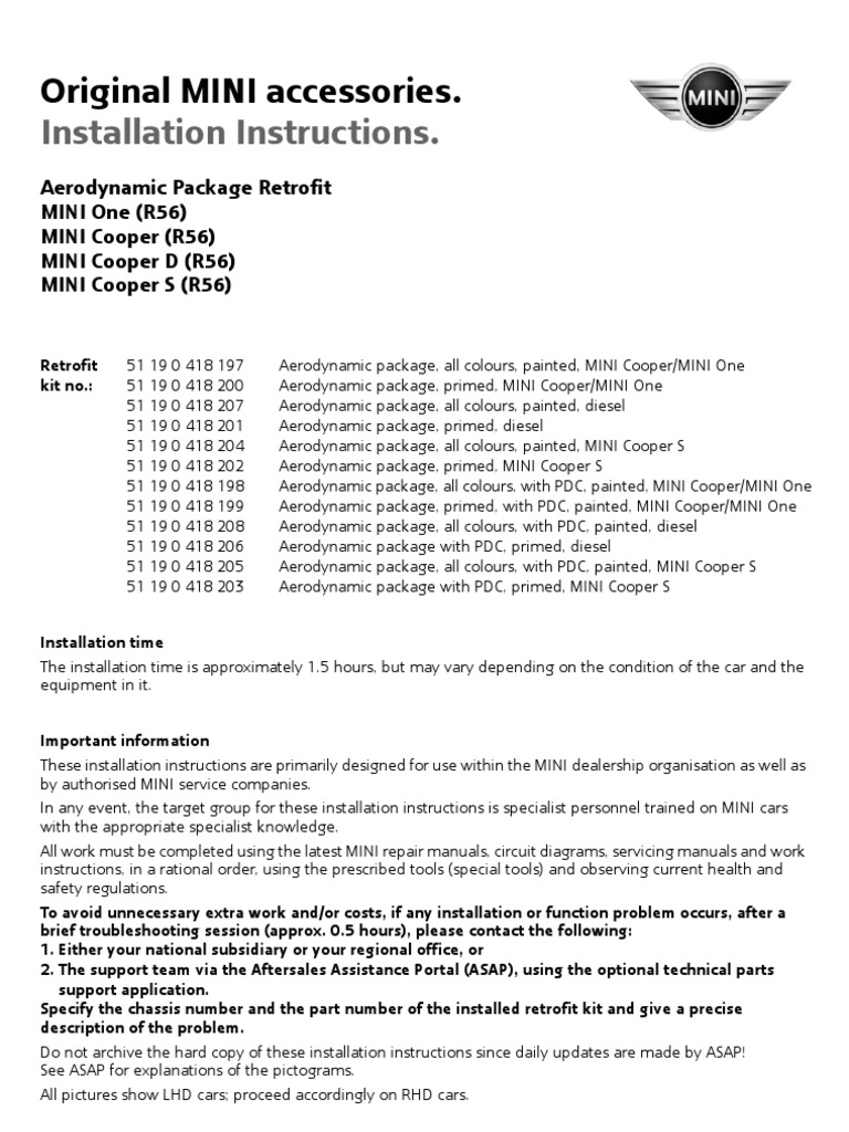 R56 Aero | PDF | Mini | Electrical Connector