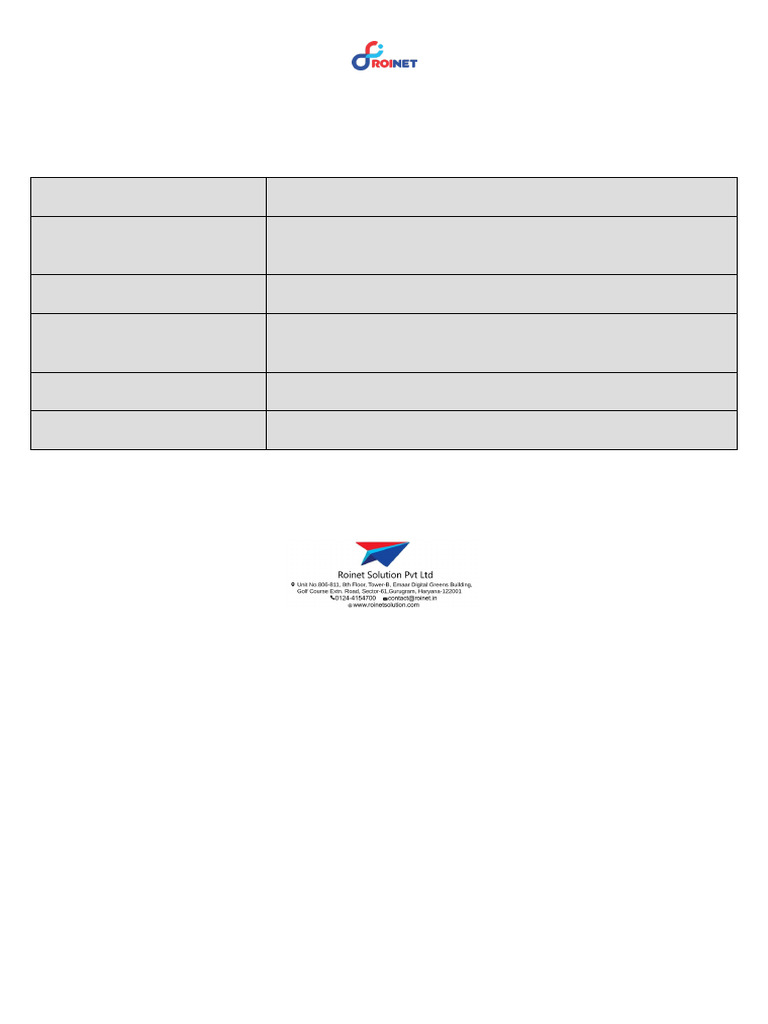 Roinet Receipt | PDF