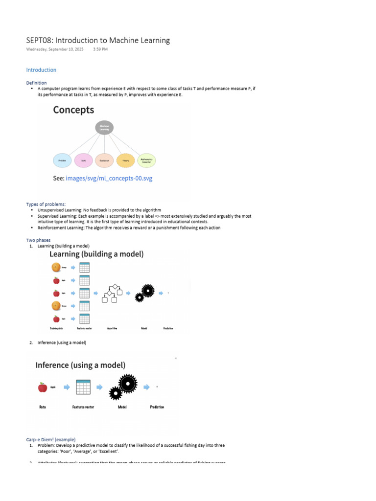 Lec2 - Introduction To Machine Learning | PDF | Machine Learning ...
