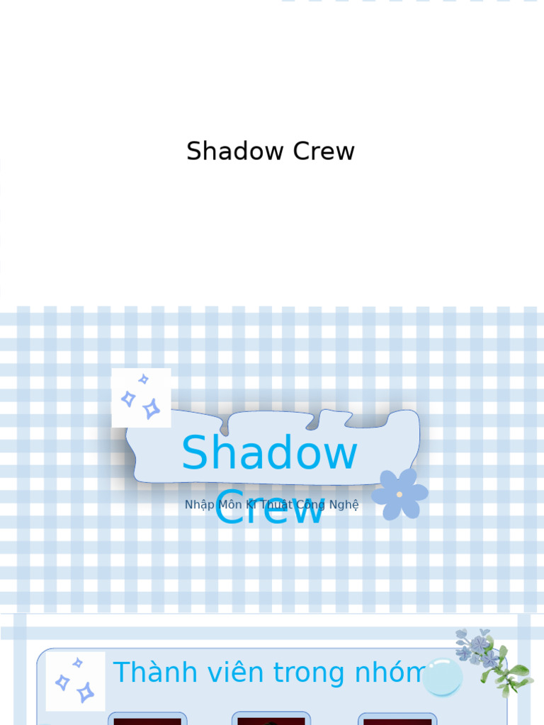 Shadow Crew | PDF