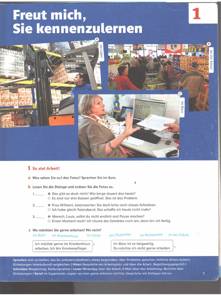 Linie 1 A2 Kap1 | PDF