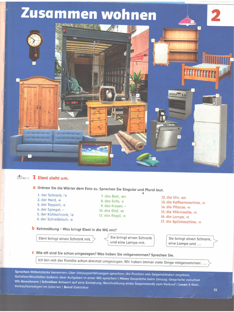 Linie 1 A2 Kap 2 | PDF