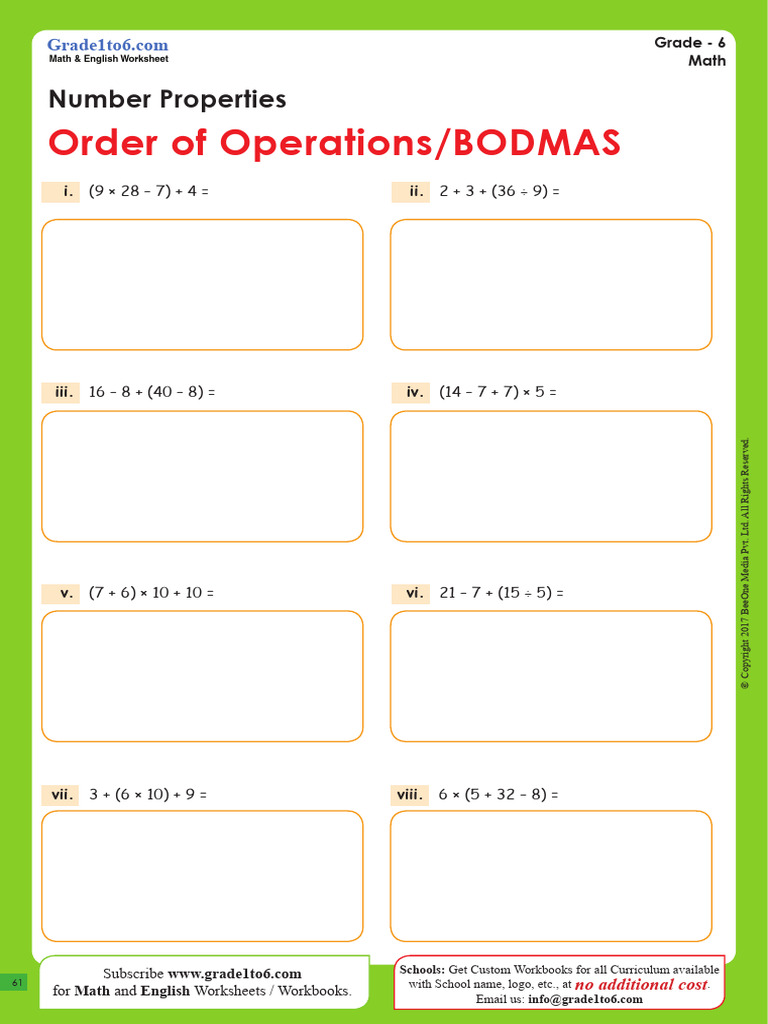 Custom Math Workbooks for Schools | PDF