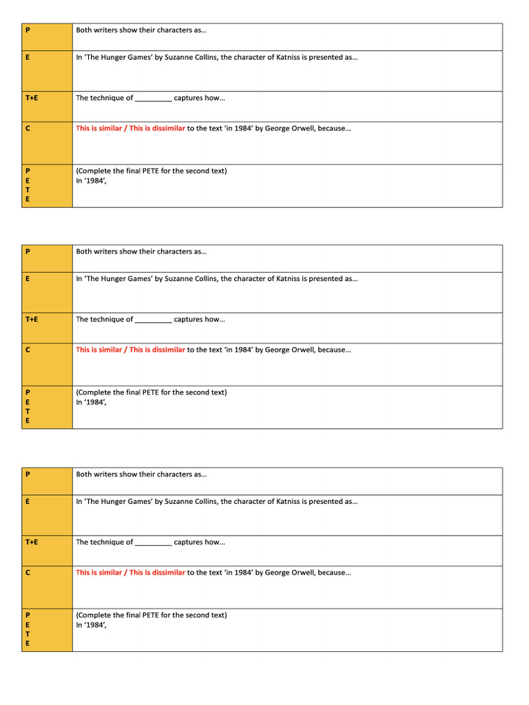 7B HA Writing Prompts | PDF