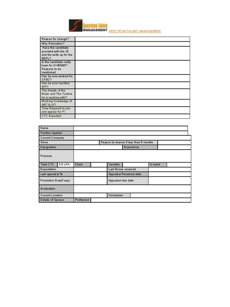 Formatting Template | PDF | Business | Finance & Money Management