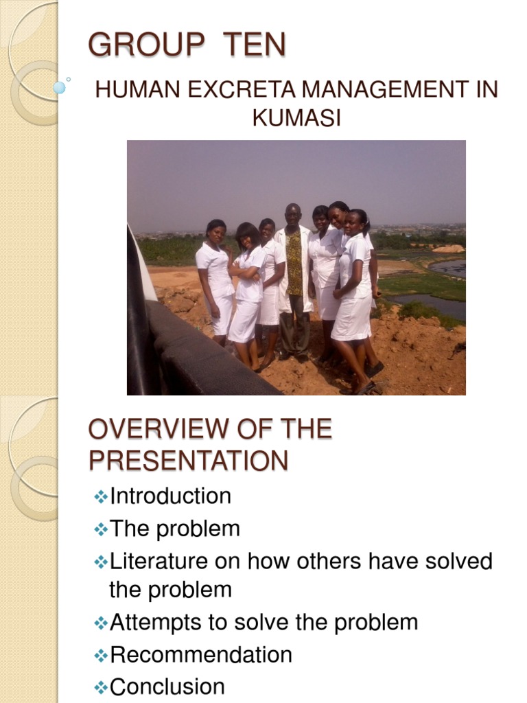 Human Excreta Management in Kumasi | PDF | Sanitation | Septic Tank