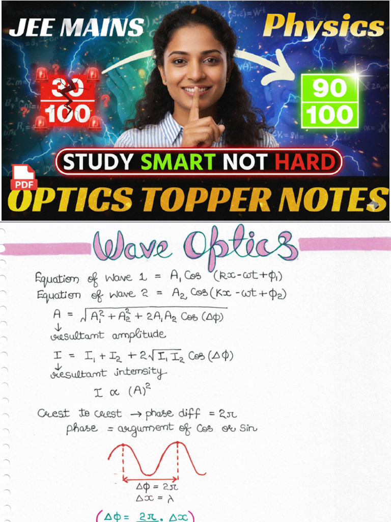 Allen AW1 Batch Notes (Ray Optics) | PDF