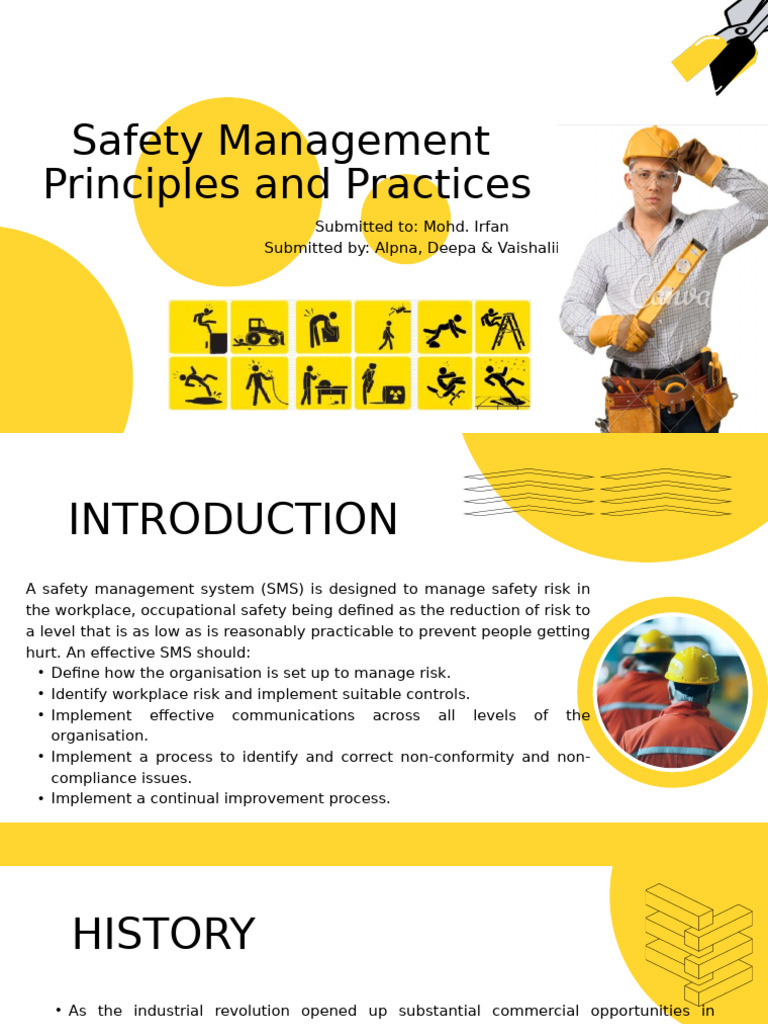 Safety Management Principles Overview | PDF | Occupational Safety And ...