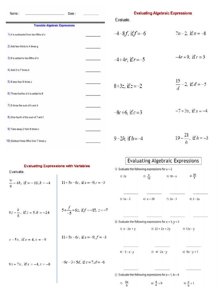 Grade 7 CommisionRateAlgebraicExp | PDF
