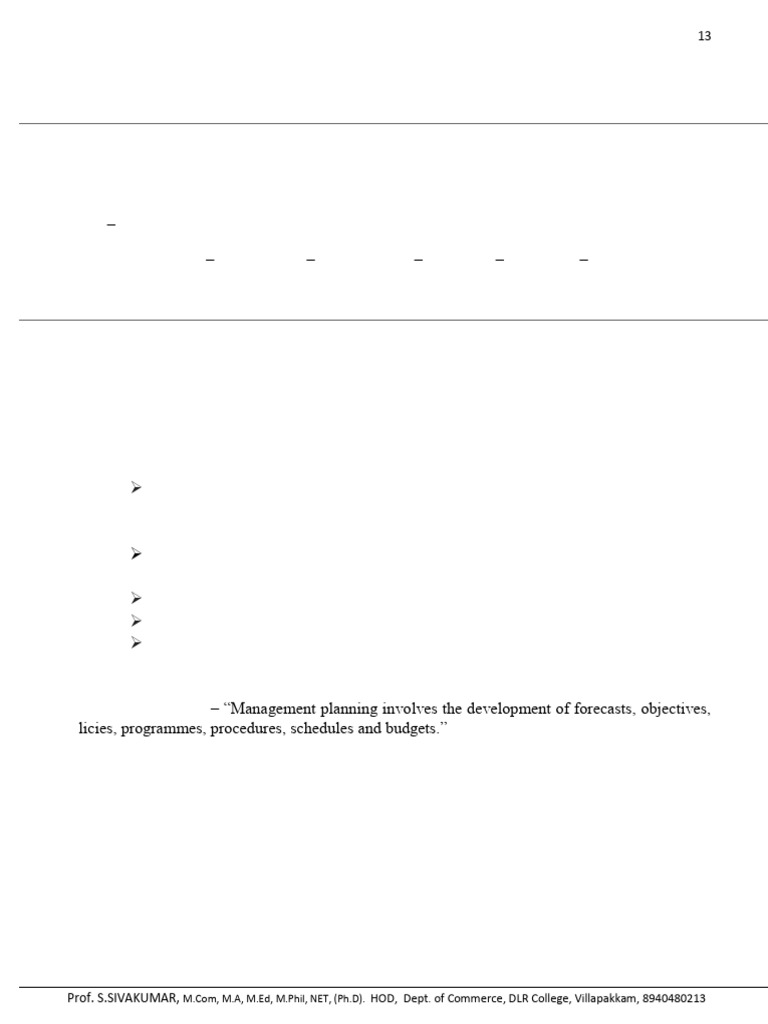 Unit 2 Management Concept | PDF | Planning | Performance Appraisal