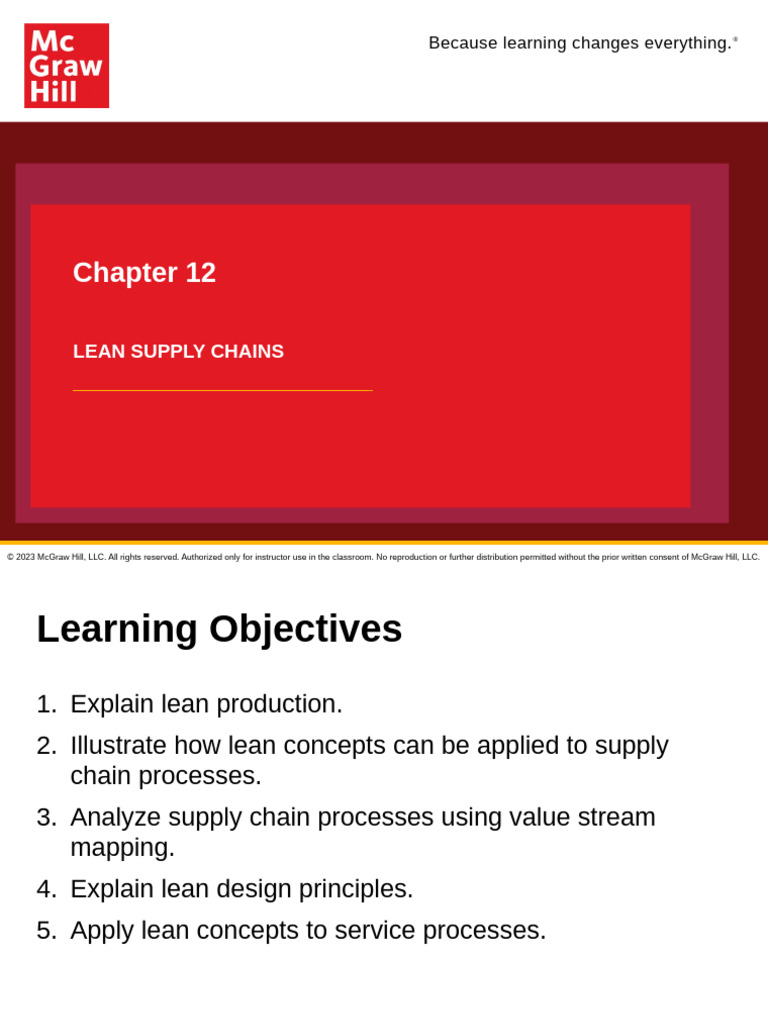 Lean Supply Chains: Principles and Practices | PDF | Lean Manufacturing ...