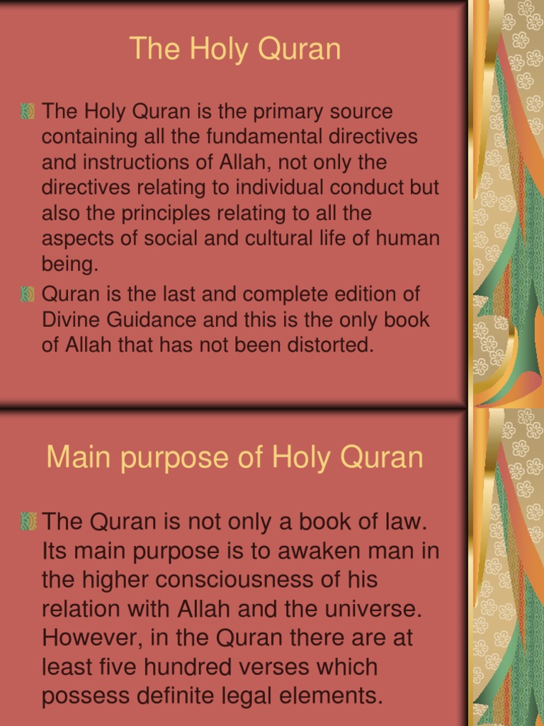 4 Holy Quran | PDF | Quran | Islam