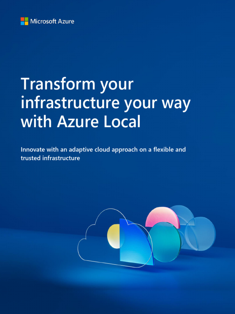 Azure Local: Transform Your Infrastructure | PDF | Cloud Computing ...