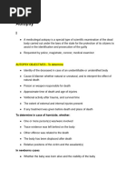 Types of Autopsy Incisions Explained | PDF | Autopsy | Thorax