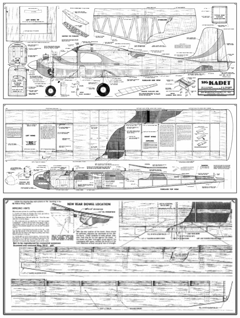 RC Trainers - Kadet Mk1 | PDF