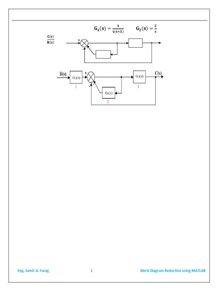 Control Systems 1 Block Diagram Reduction Part 3 | PDF | Applied ...