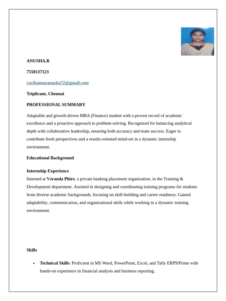 Anusha.R 7550137123 | PDF